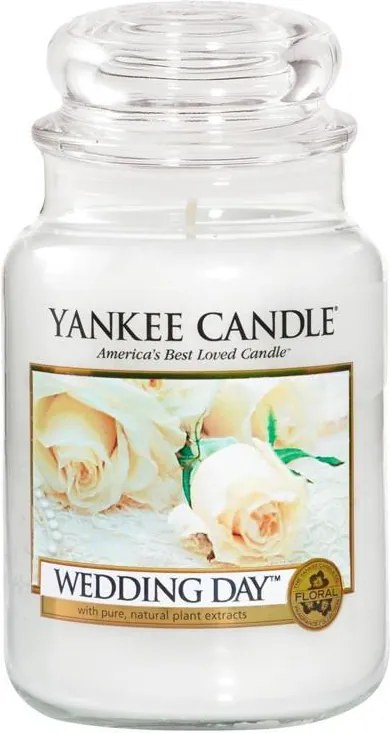 Yankee Candle Svíčka Yankee Candle 623gr - Wedding Day, bílá barva, sklo, vosk