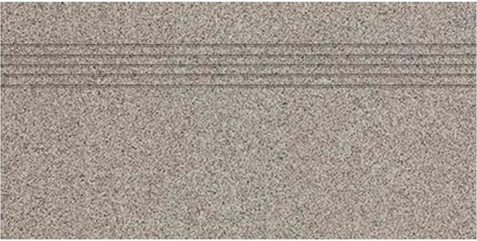 RAKO Taurus Granit - Schodovka 29,8x59,8 cm, hnědošedá TCPSE068
