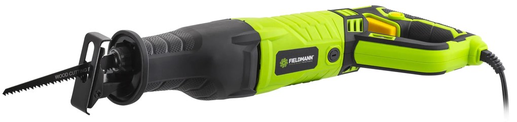 Fieldmann FDPO 201050-E Šavlová pila Příkon 1050 W, Kapacita řezu: až 115 mm (dřevo) Rychloupínací sklíčidlo (výměny listu bez potřeby nářadí)