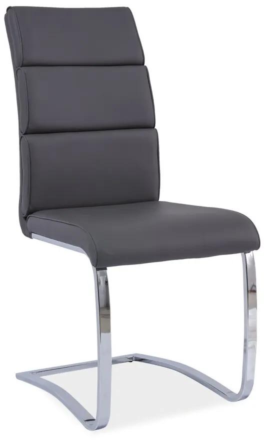 Casarredo Jídelní čalouněná židle H-456 šedá