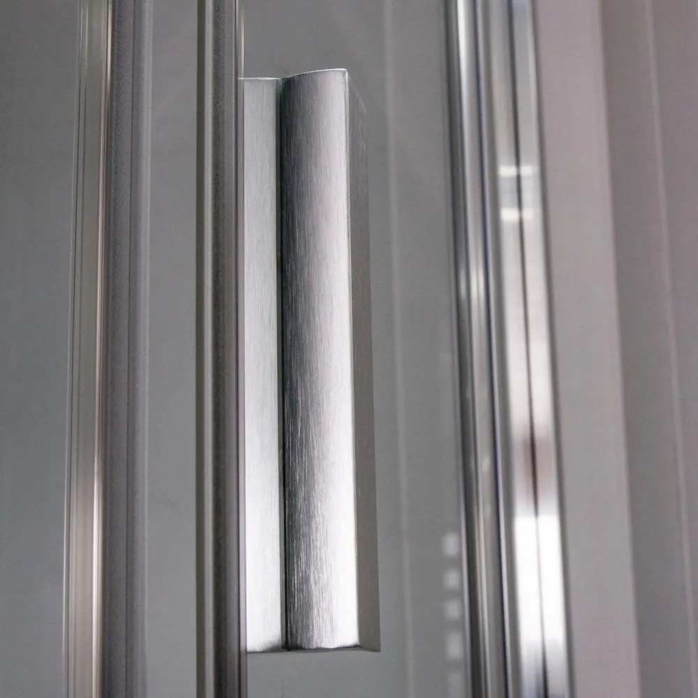 Roth Jednokřídlé sprchové dveře TCN1 pro instalaci do niky Varianta: šířka: 100 cm, orientace: Uni - (TCN1/1000 - 728-1000000-01-02), Barva profilů a typ výplně: profily: stříbrná (elox), výplň: transparent