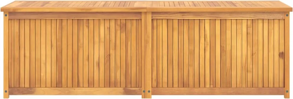 Zahradní box 175 x 50 x 55 cm masivní teakové dřevo 318734