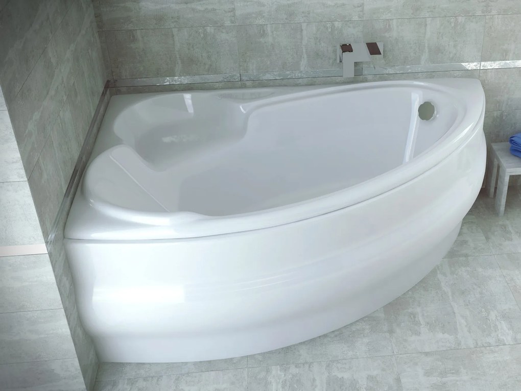 Besco FINEZJA NOVA 140 x 95 cm VANFINN140P vana bez nožiček pravá