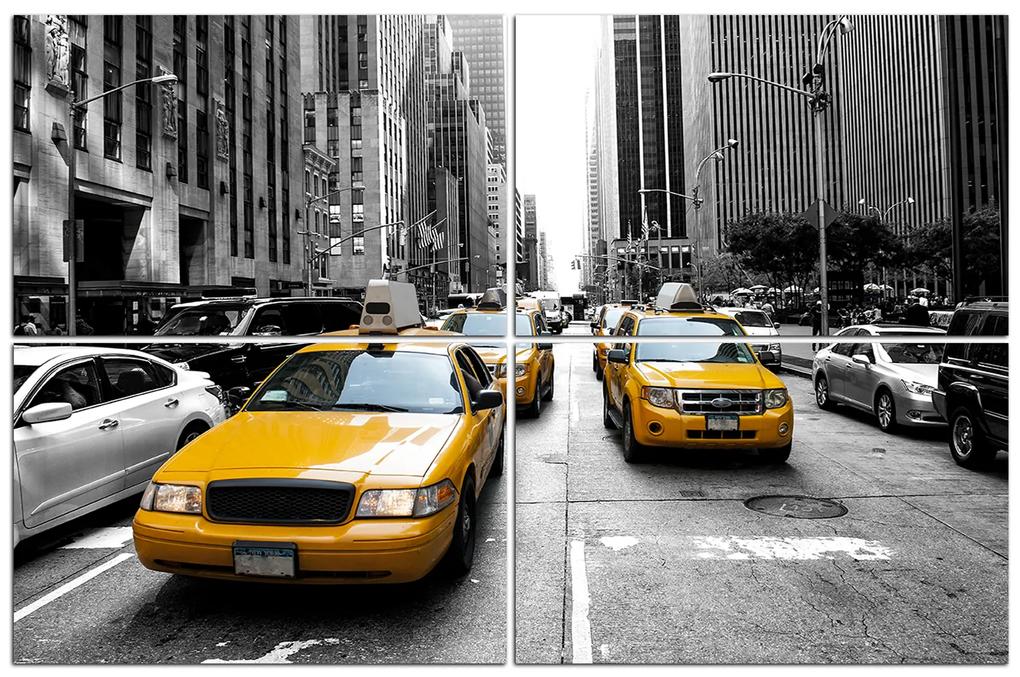 Obraz na plátně - Taxi z New Yorku 1927D (120x80 cm)