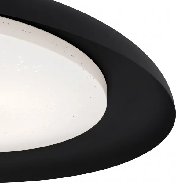 Eglo 99703 - LED Stropní svítidlo PENJAMO LED/17,1W/230V černá