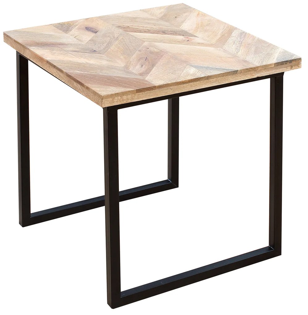 Noble Home Odkládací stolek Future, 45 cm, mangové dřevo