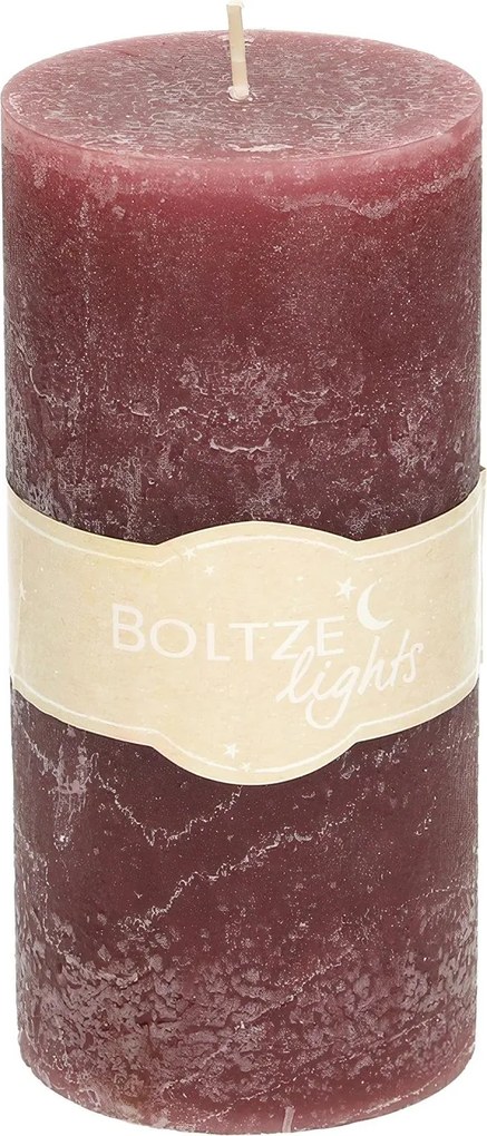 Svíčka Lea 15cm claret