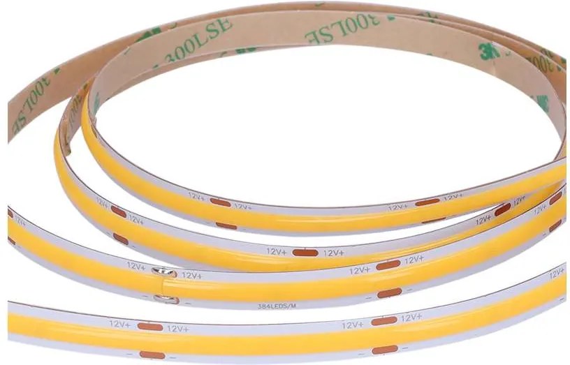 COB LED světelný pás WM616/7/8, 5 m, teplá bílá