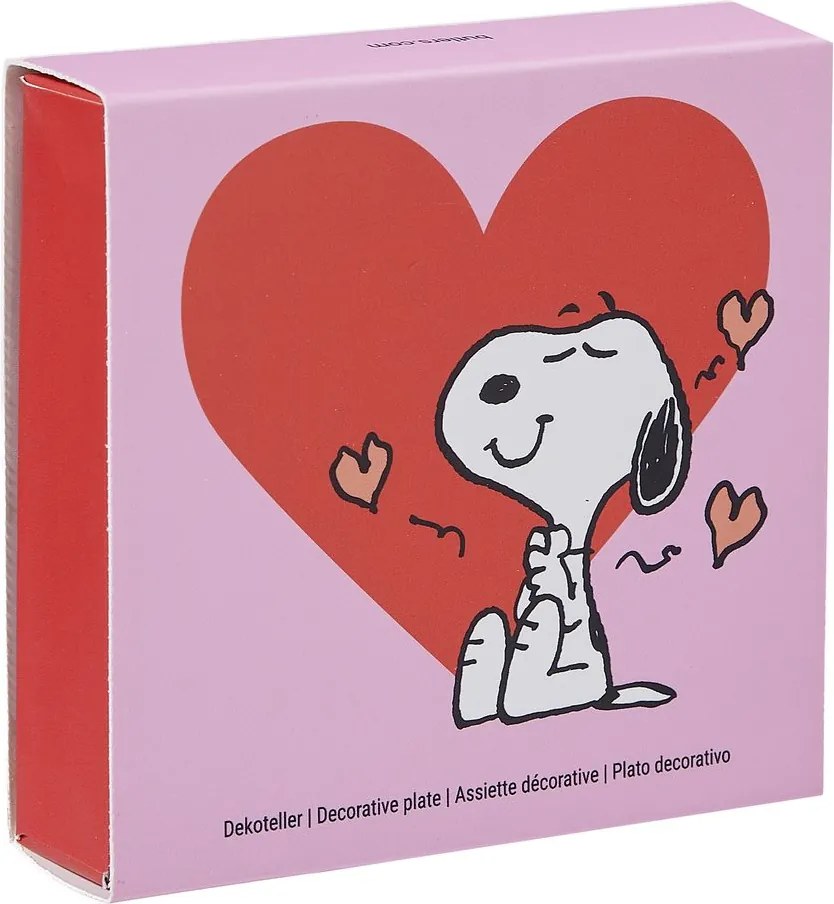 PEANUTS Talířek na šperky srdce "Amore" 10 cm