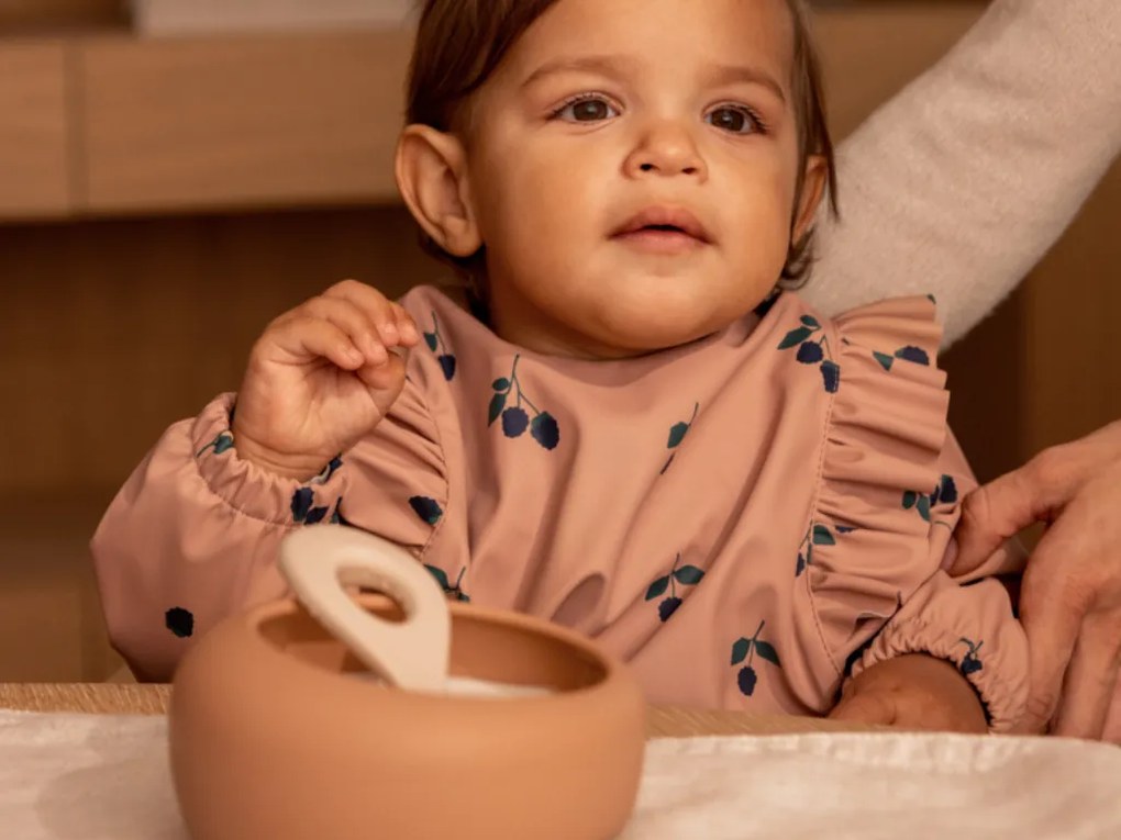 Liewood Miska Sparia Bowl se lžičkou Tuscany rose Apple blossom