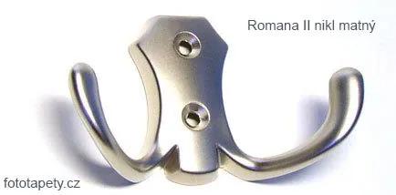kovový věšák ROMANA II Varianta: věšák ROMANA II mosaz