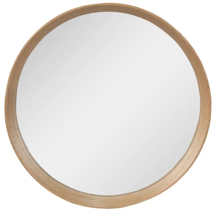 Nástěnné zrcadlo hnědé 50*6 cm – 50x6 cm