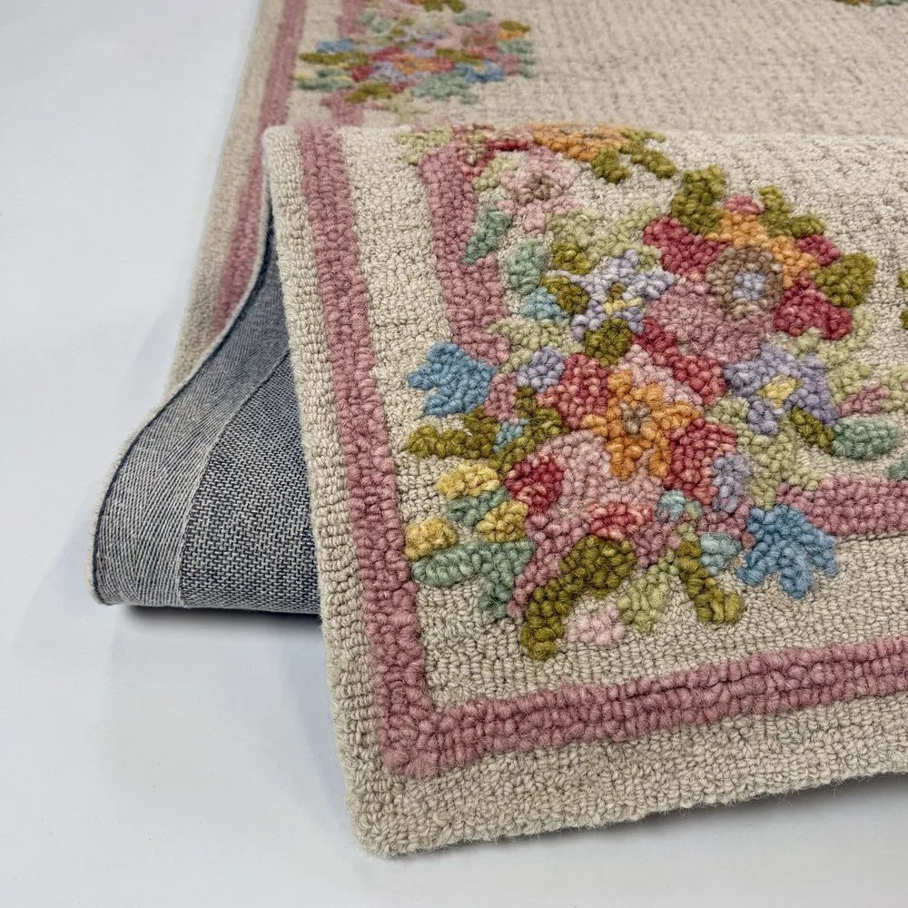 Ručně tkaný vlněný koberec 160x230 cm Elise Floral – Flair Rugs