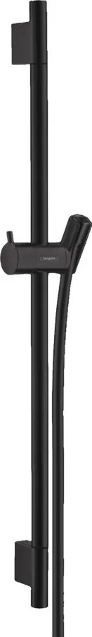 Hansgrohe Unica, S Puro sprchová tyč 650 mm se sprchovou hadicí Isiflex 1600 mm, matná černá, HAN-28632670