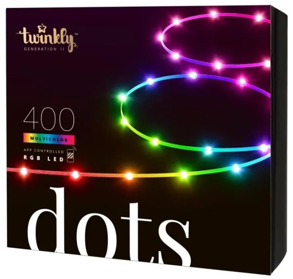 Twinkly TWD400STP-TEU - LED RGB Venkovní stmívatelný pásek 400xLED 20m IP44 WiFi