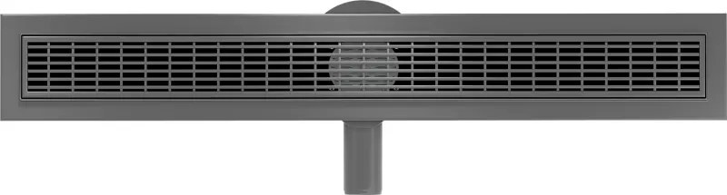 Mexen Flat 360° M33 sprchový žlab 50 cm, broušený grafit, 1E33050-40