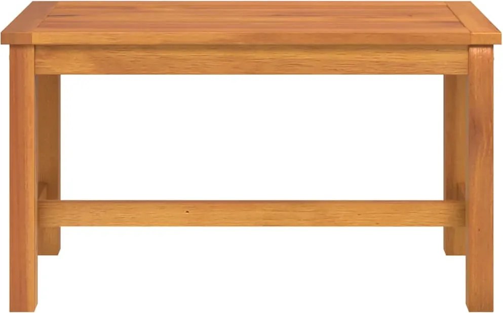 Zahradní lavice 80 x 35 x 45 cm masivní akáciové dřevo 319418
