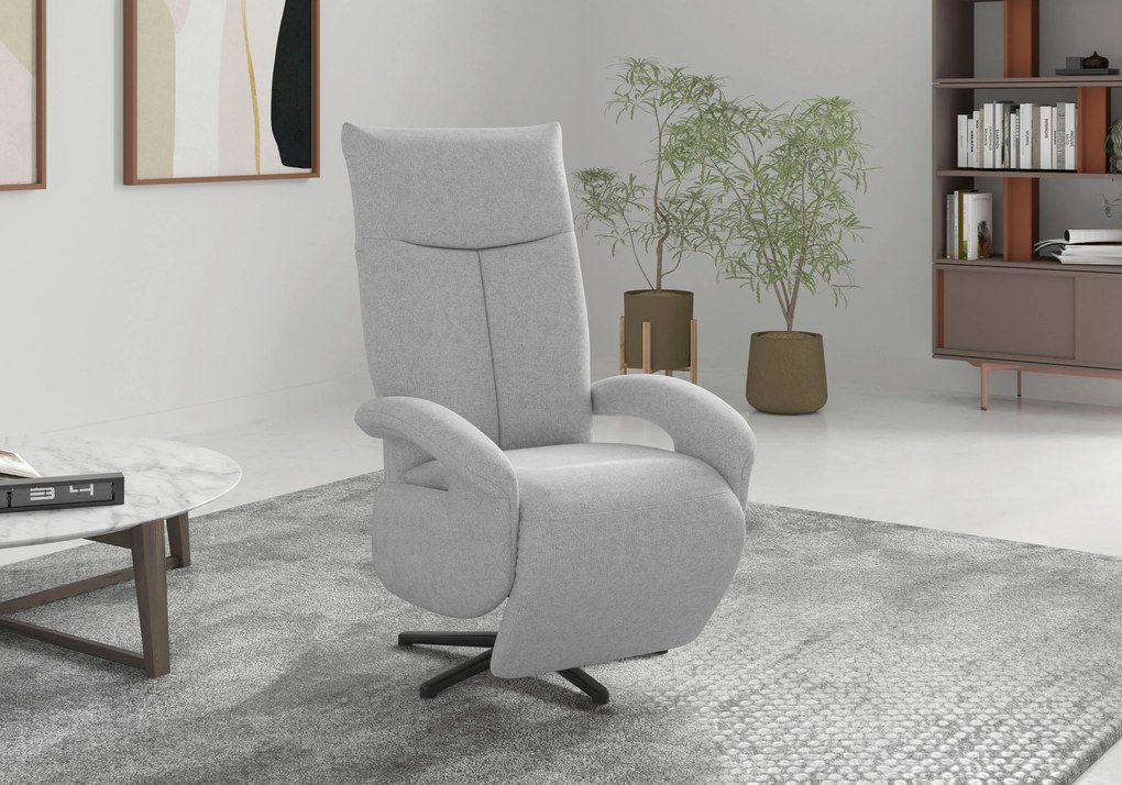 XXXLutz RELAXAČNÍ KŘESLO, textil, světle šedá Sit & More - Online Only křesla & taburety - 00014401853H