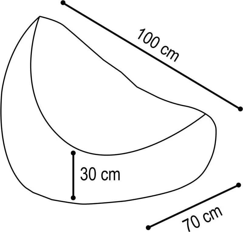 Zelený sedací pytel pro děti – voděodolný, pohodlný a bezpečný