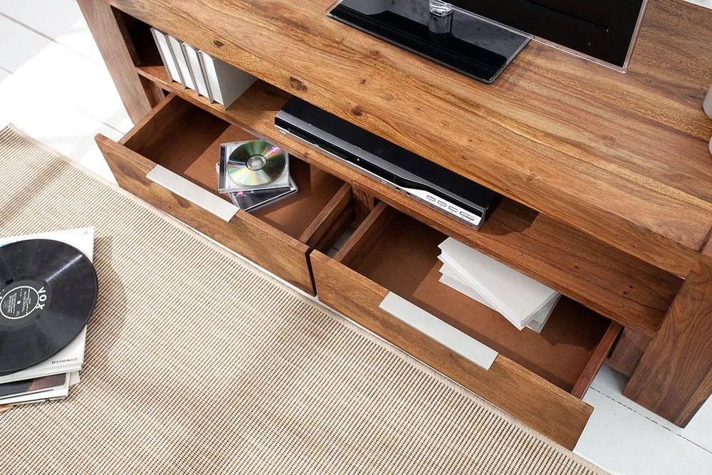Luxusní TV stolek Timber masiv 135 cm
