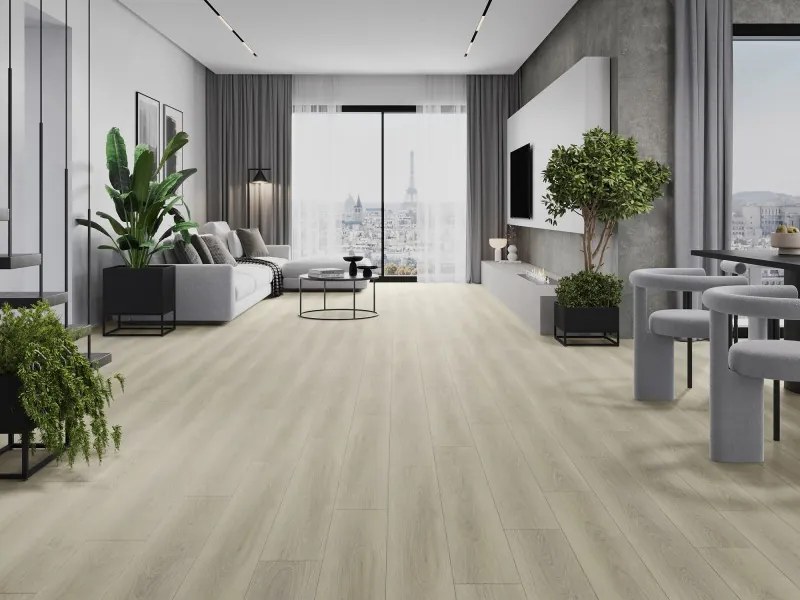 Mexen Concord vzorek vinylových panelů SPC 6,5 mm, podklad IXPE 1,5 mm, 4 V-drážka, Dub - F1056-S