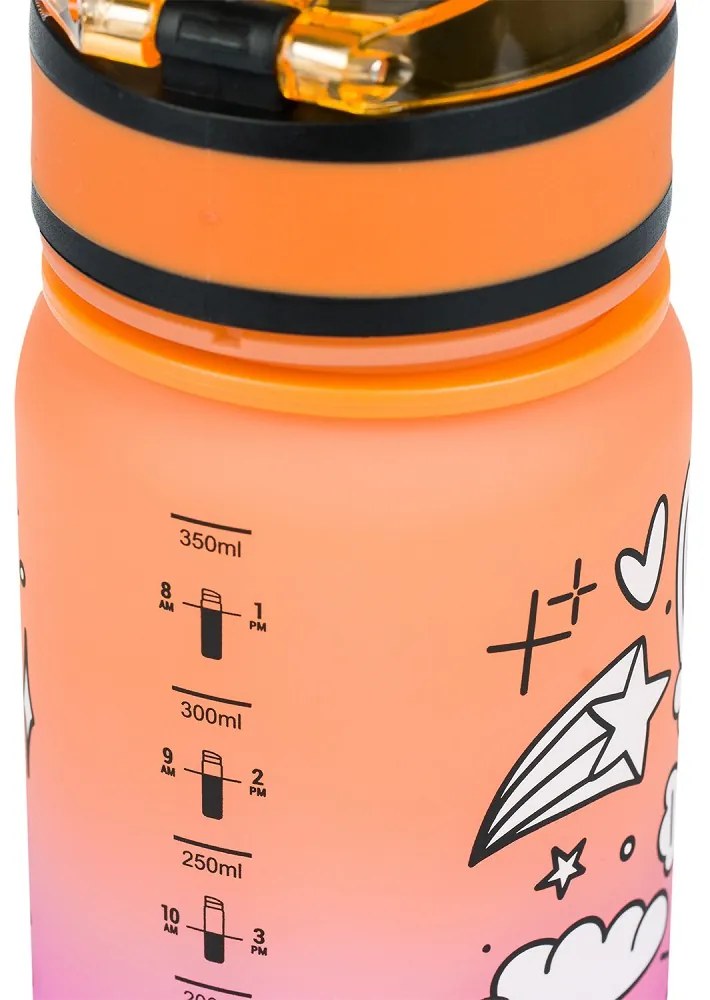 BAAGL Tritanová láhev na pití Gradient Jednorožec, 350 ml