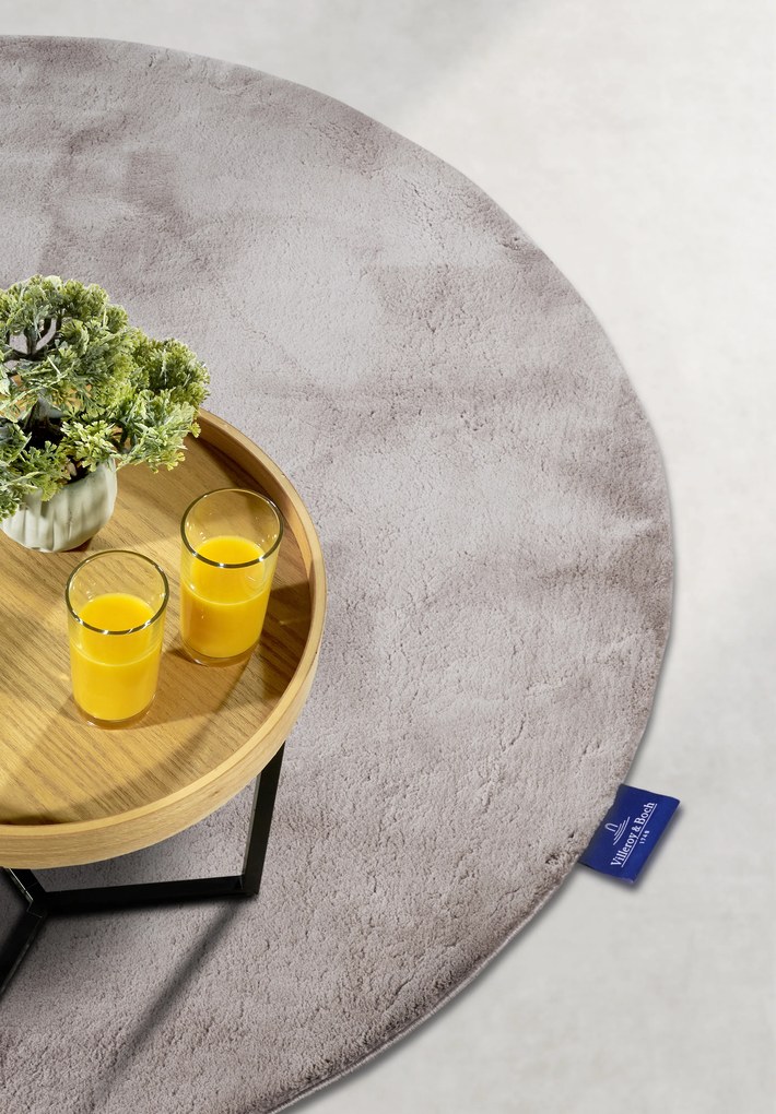 Villeroy & Boch Kusový koberec 106160 Grey kruh, 160x160 (průměr) kruh, šedá, ložnice