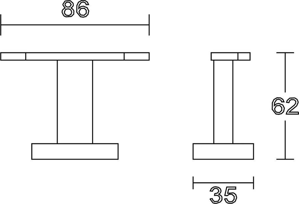 Aqualine Aqualine, APOLLO dvojitý háček, chrom, 1416-23