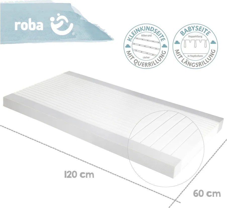 Pěnová dětská matrace 60x120 cm Air balance Premiummesh – Roba
