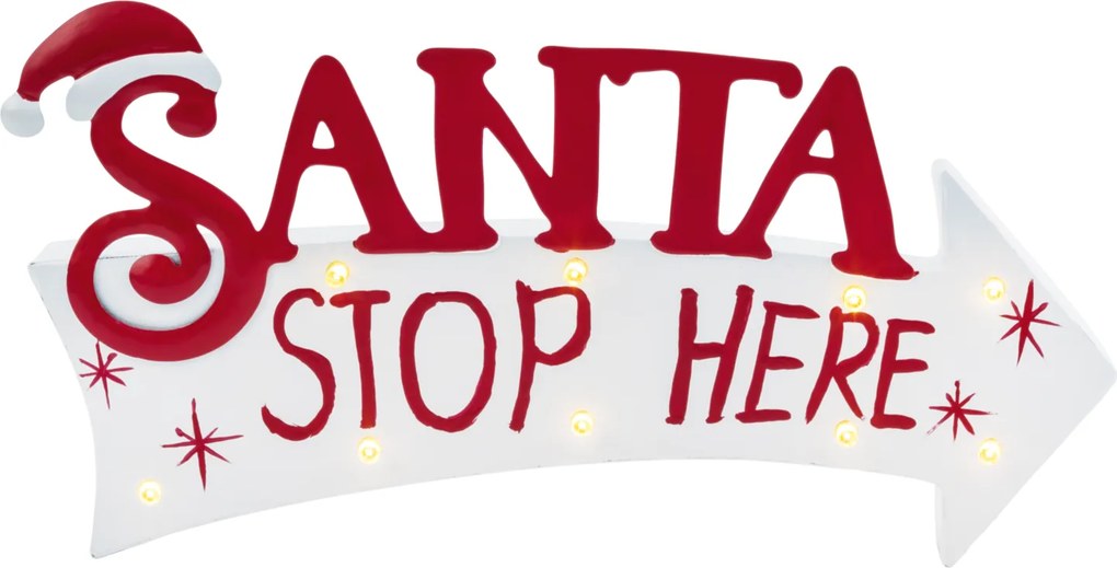 Livarno® Vánoční LED dekorace (Santa Schild)