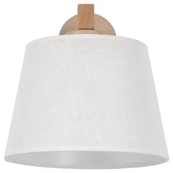 Brilagi - Nástěnná lampa LATTE SABIA 1xE27/15W/230V borovice/bílá