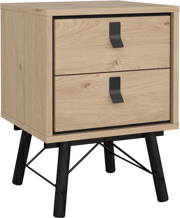 FALCO Noční stolek Rain 2s jackson hickory