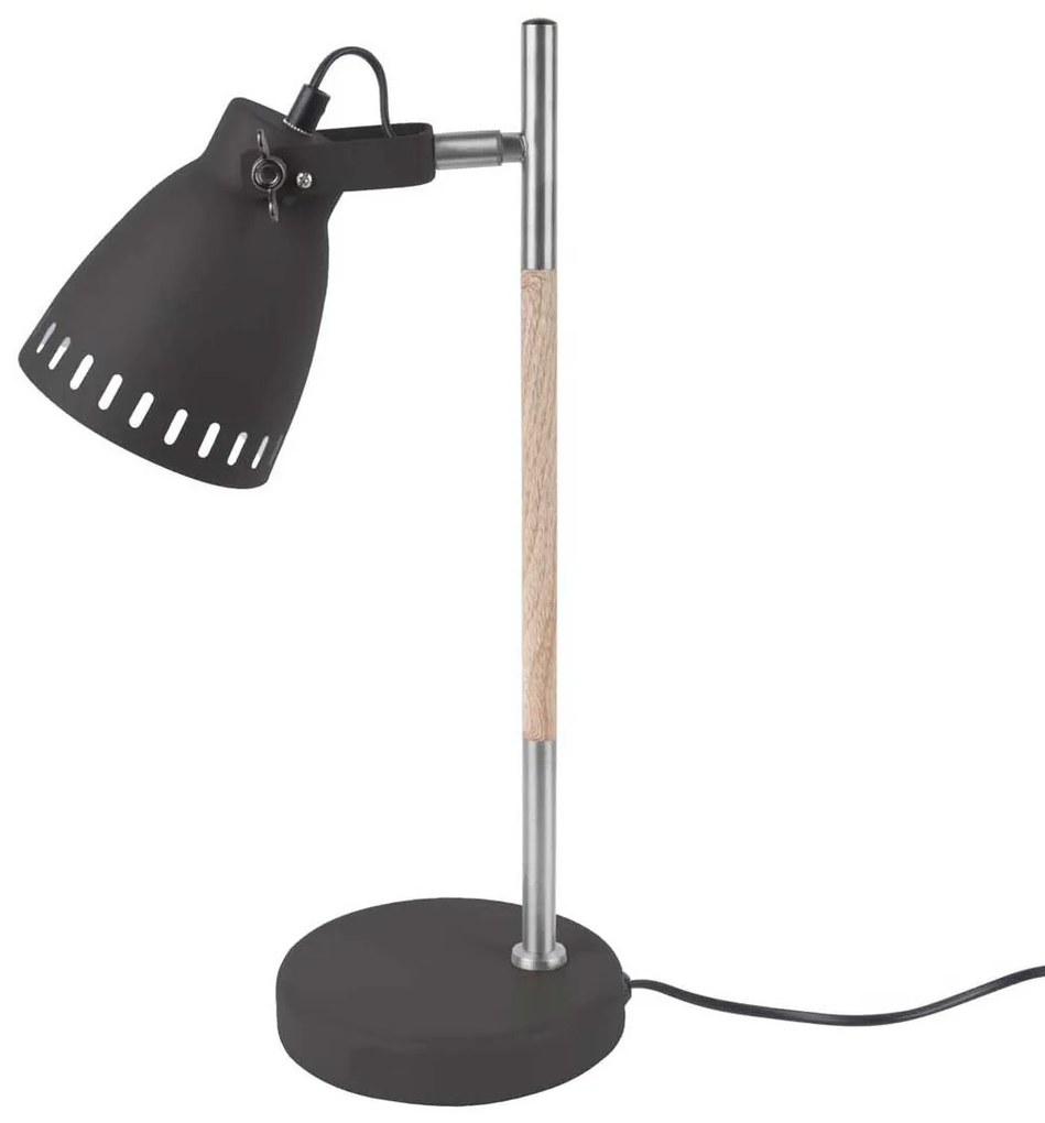 LEITMOTIV Stolní lampa Mingle černá 24,5 x 45 cm