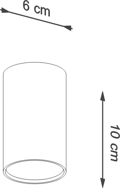 Sollux Lighting Stropní svítidlo LAGOS 10 béžové