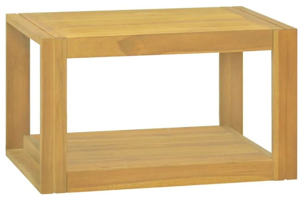 338234 vidaXL Nástěnná koupelnová skříňka 60 x 45 x 35 cm masivní teak