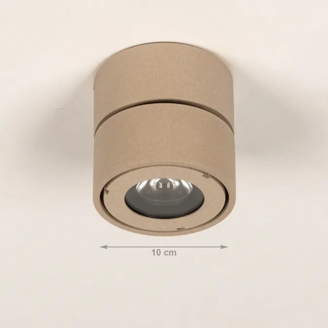 Stropní LED svítidlo do koupelny Paul Flex Taupe X