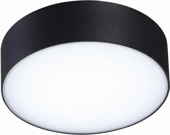 AZZ AZ4490 LED venkovní stropní svítidlo CASPER ROUND 3000K 15W 1300lm IP54 černé 20cm - AZZARDO