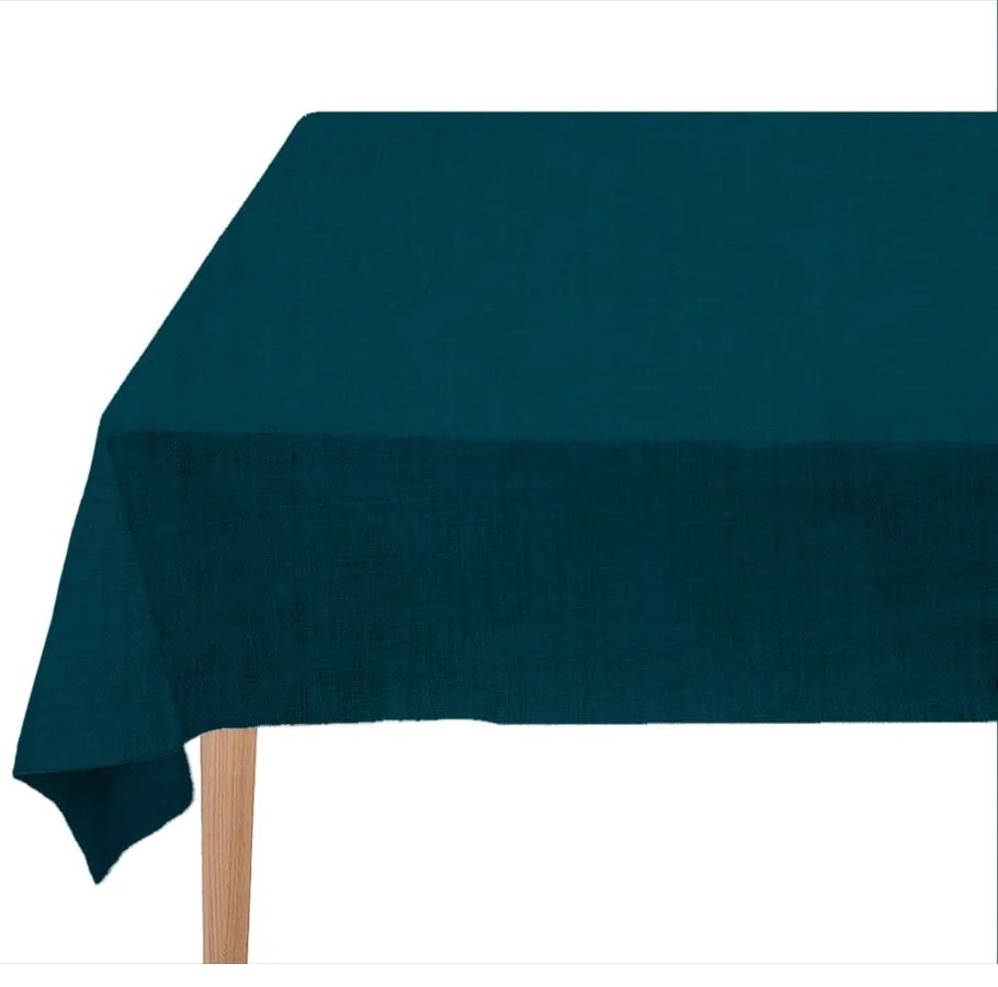 Ubrus Linen Couture Turquoise, 140 x 140 cm