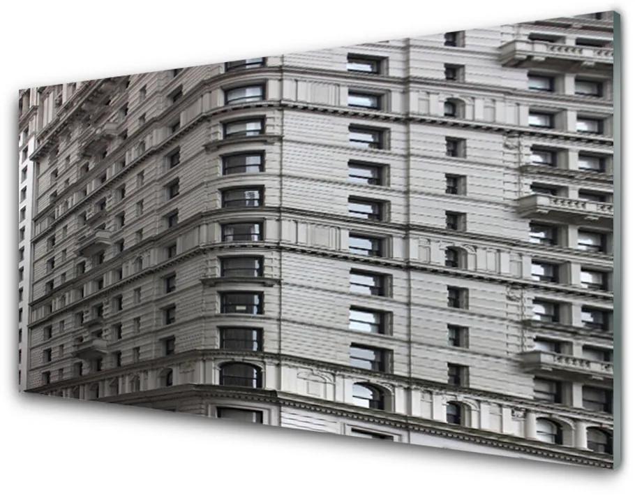 akrylový obraz Budovy Domy 120x60 cm