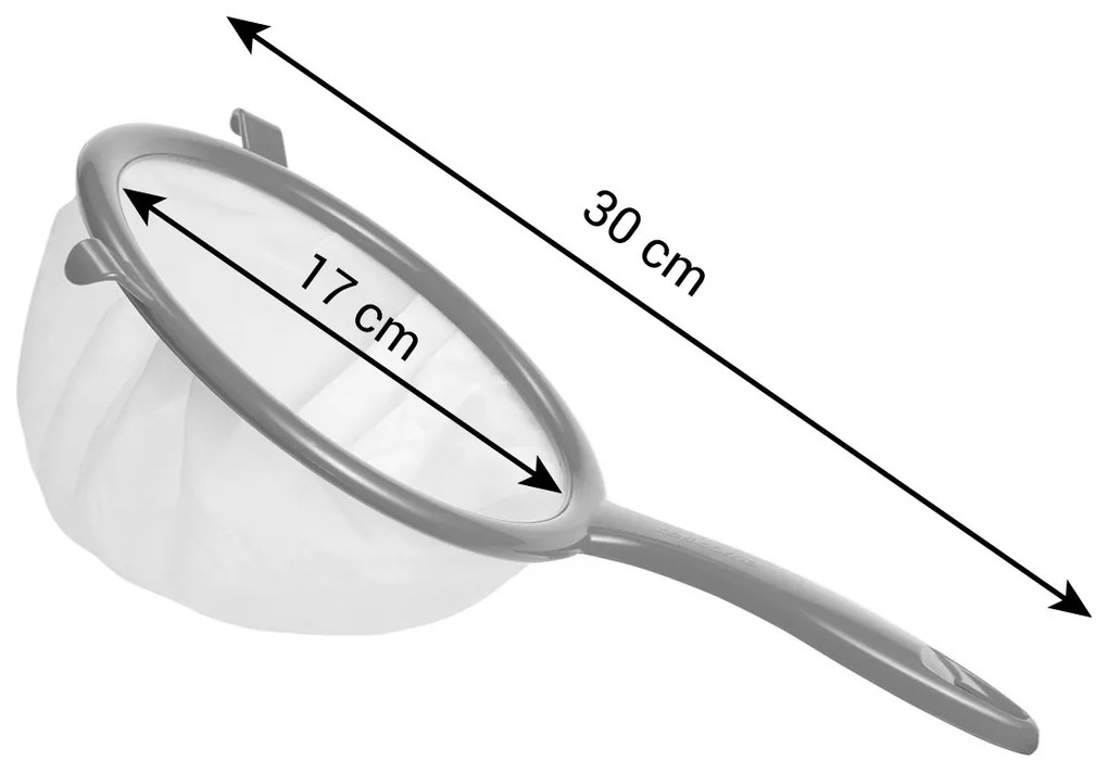 Extra jemné cedicí sítko PRESTO ø 17 cm