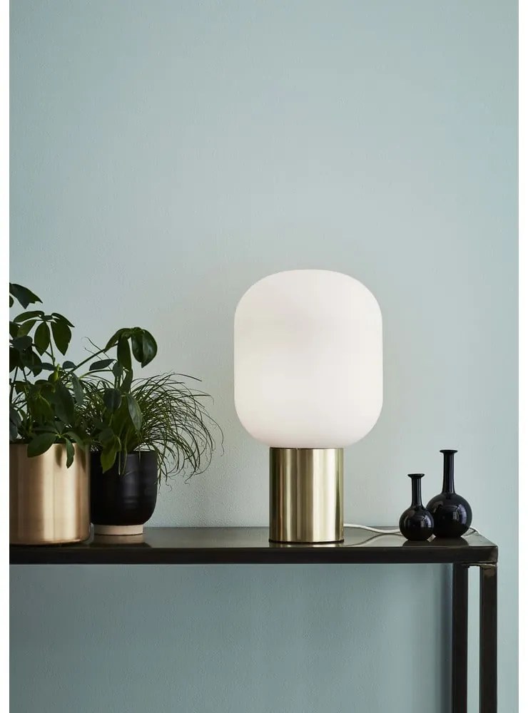 Stolní lampa Markslöjd Brooklyn Brushed Brass