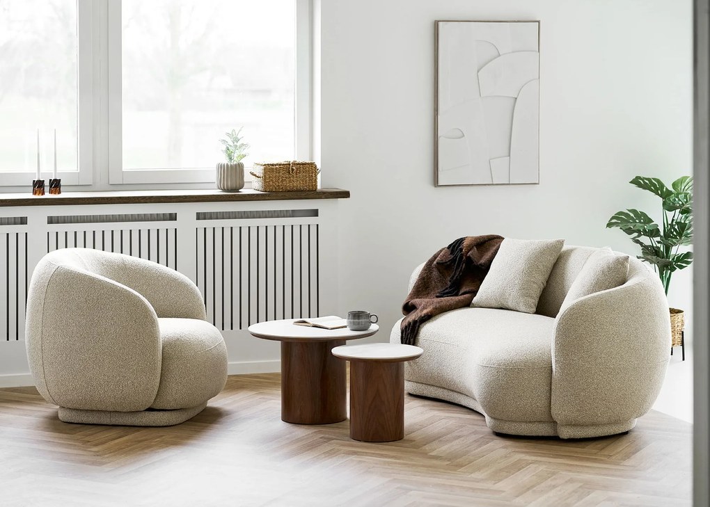 House Nordic Konferenční stolek NOLI ø40 cm 2151080