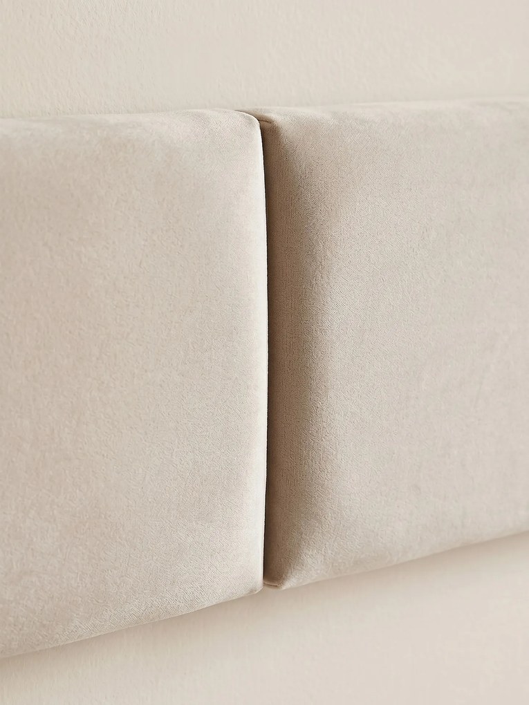 Sinsay - Obdélníkové čalouněné panely 2 pack - béžová