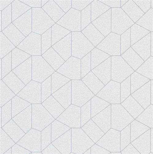 Vliesové tapety IMPOL Carat 2 10062-31, rozměr 10,05 m x 0,53 m, skandinávský design bílý s šedými konturami, ERISMANN