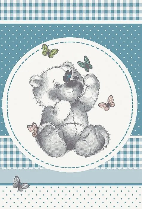 Dětský koberec Kiddy 22352/630 Bear 80 x 150  cm