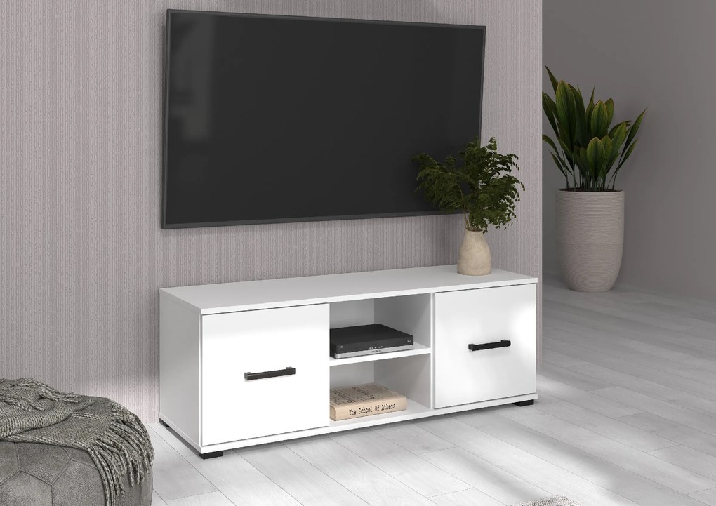 ADRK Furniture Frazio TV stolek ADRK-RTV-FRA-120-W