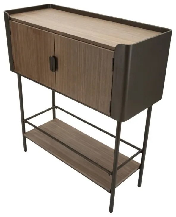 Designová komoda Ekewaka 100 cm hnědá