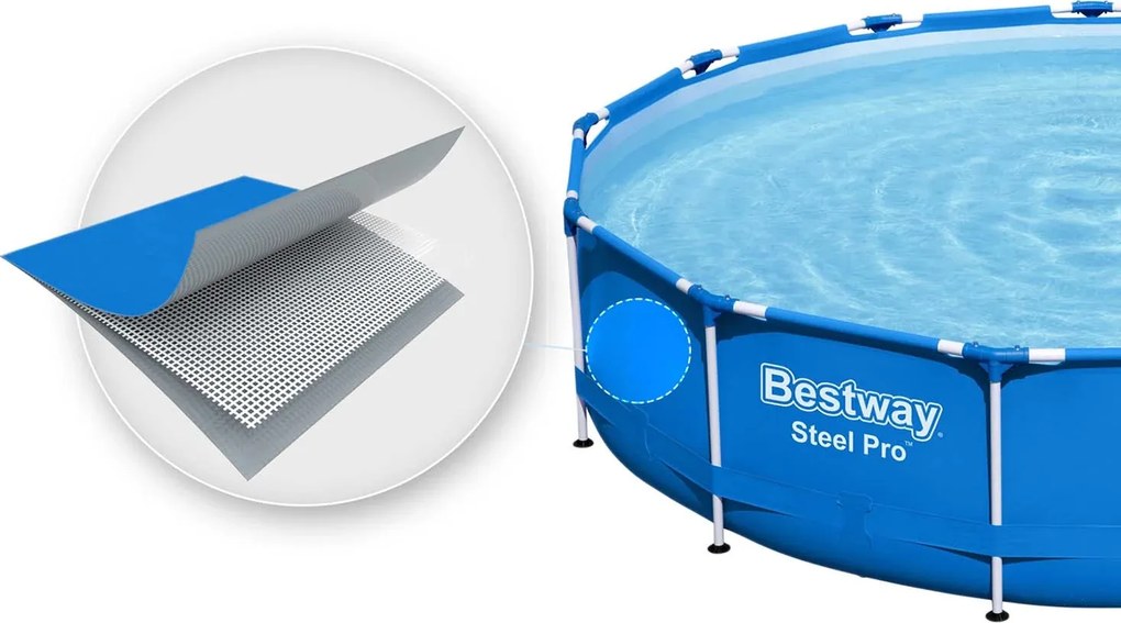 Bazén 15v1, 366 x 76 cm Bestway® Steel Pro™ | 56681