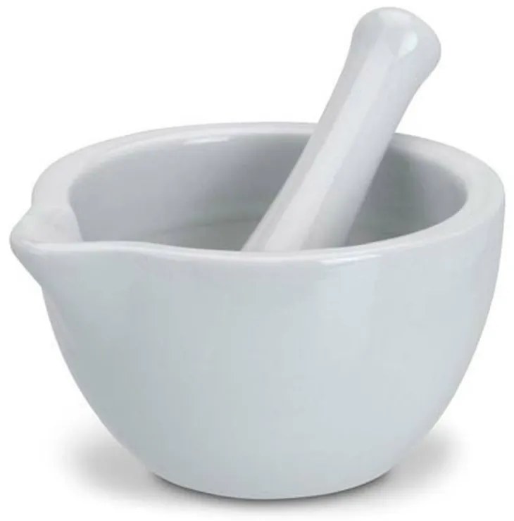 Porcelánový hmoždíř White, 10x6 cm