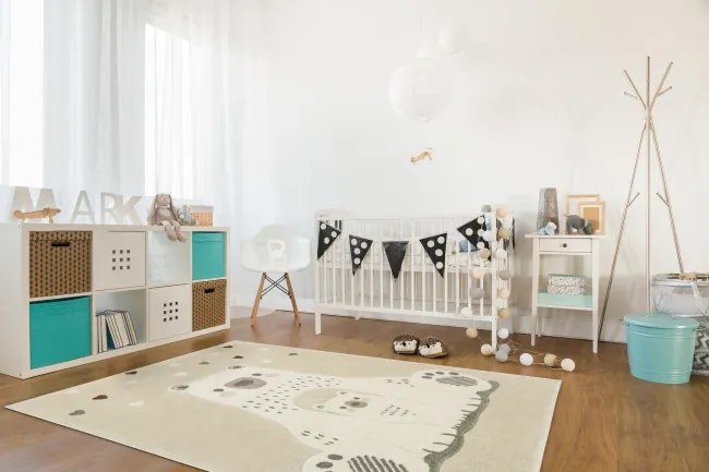 Koberec Tanami Kids C5732A krémový / béžový